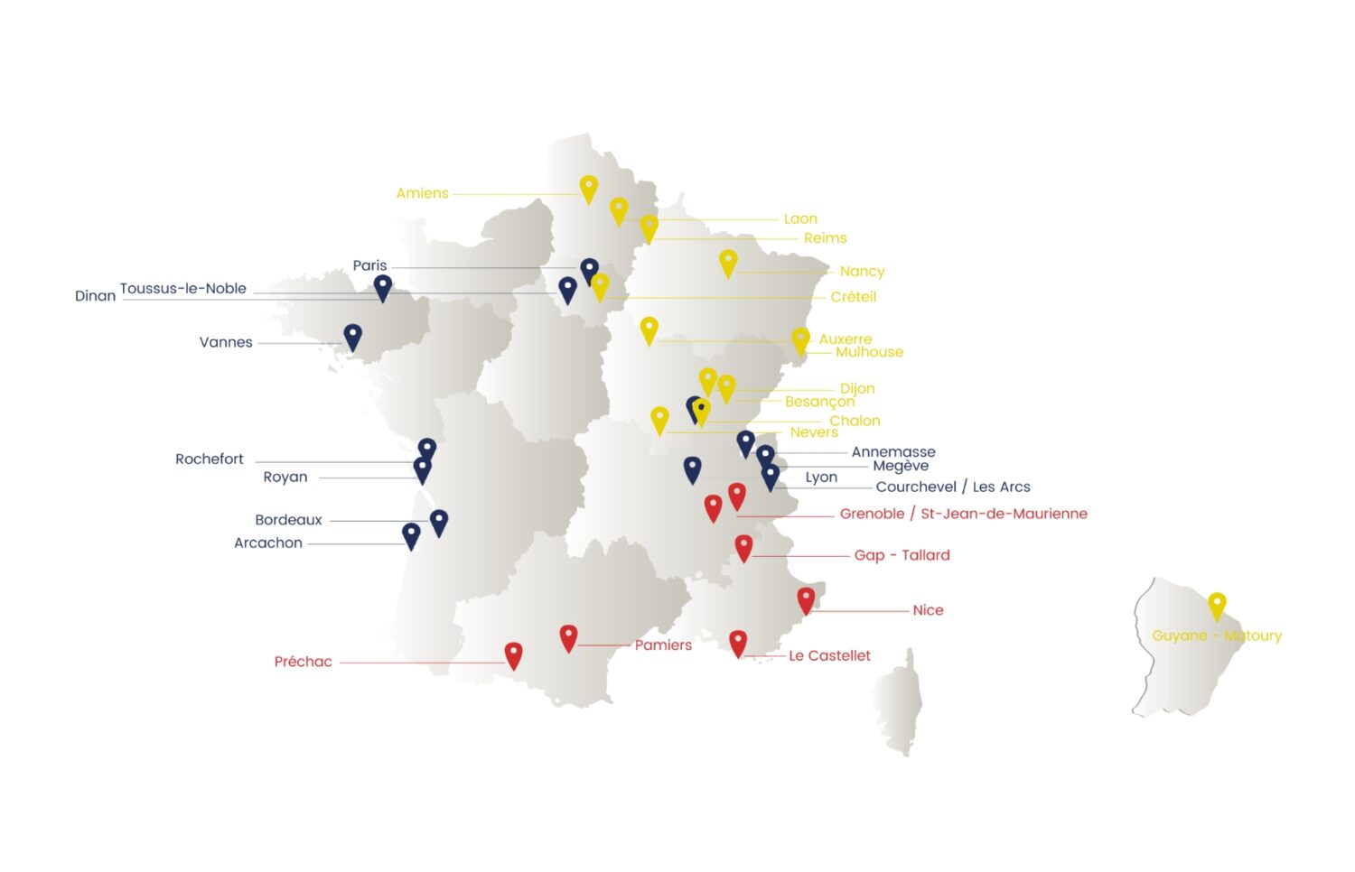 HBG HDF MAP - Mont Blanc Helicoptères